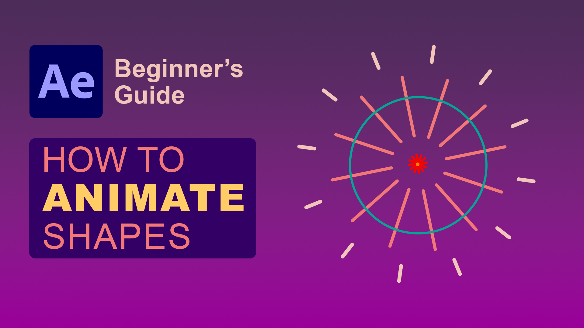 After Effects Tutorials Motion Graphics